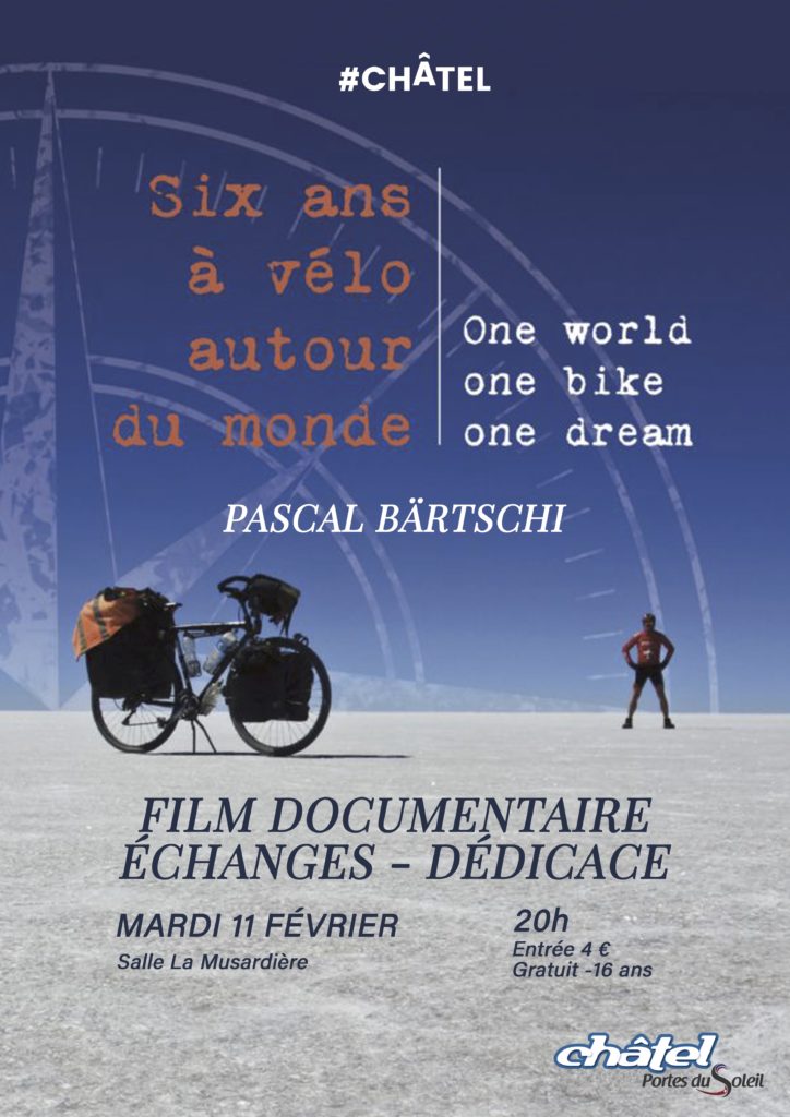Conférence Châtel – One World, One Bike, One Dream